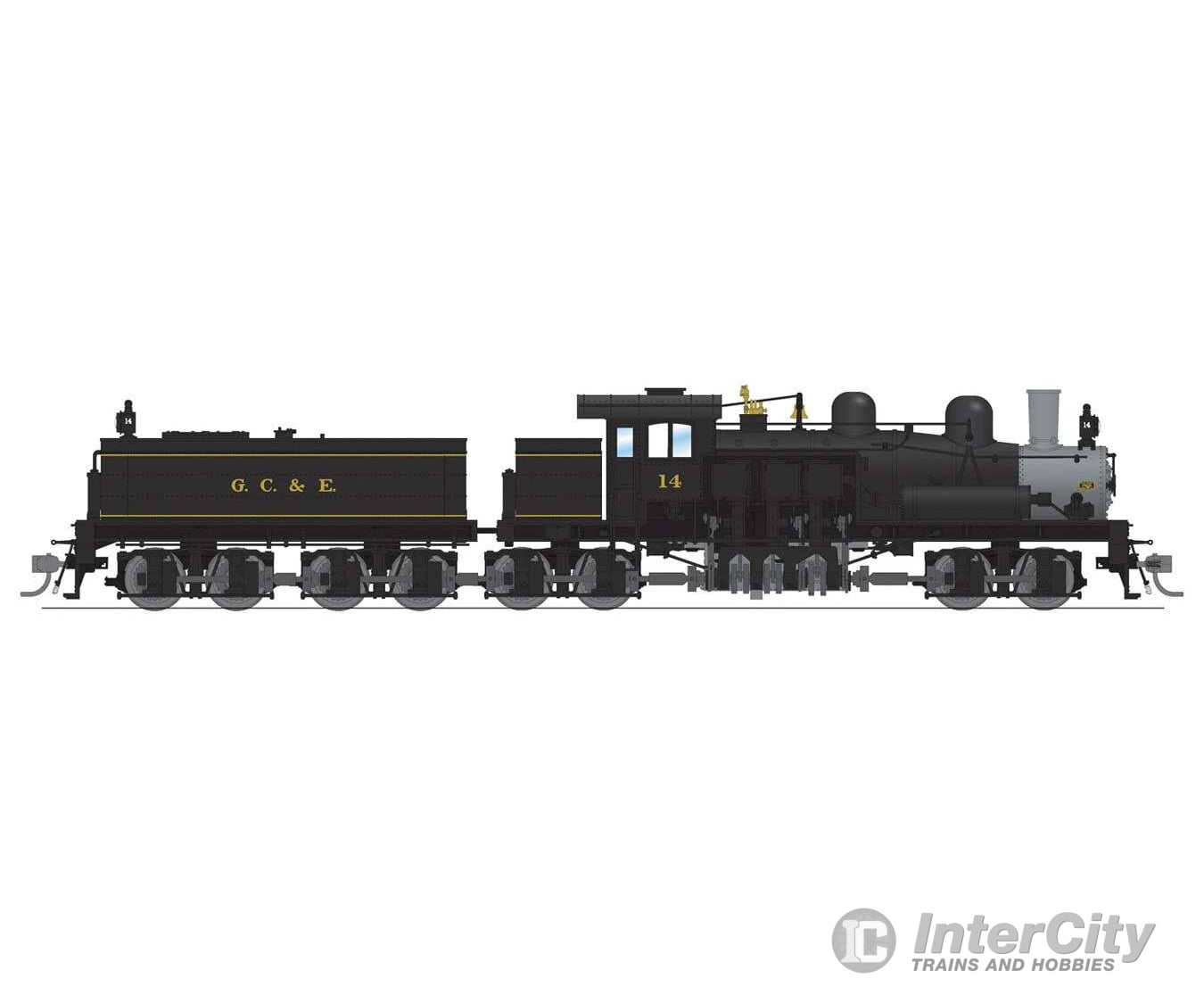 Broadway Limited Imports HO 187-8261 Class D 4-Truck Shay - Standard D