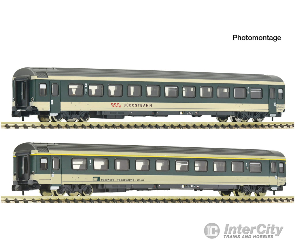Fleischmann 6260096 N 2 piece set (2): Coaches "Voralpen-Express", SOB