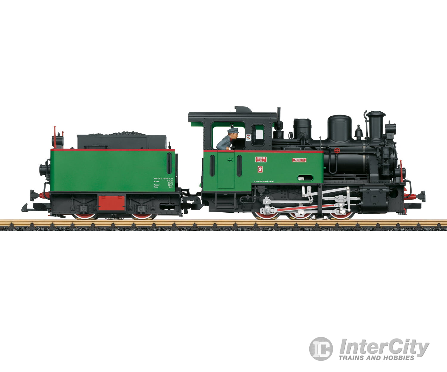 LGB 24268 G OBB SWEG Steam Locomotive Road Number 798.101