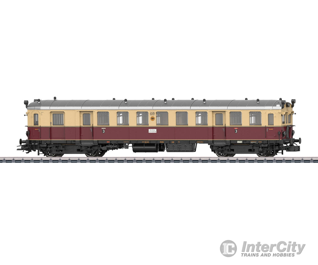 Marklin 39852 HO DRG Class elT Rail Car 1126 with class elS control ca