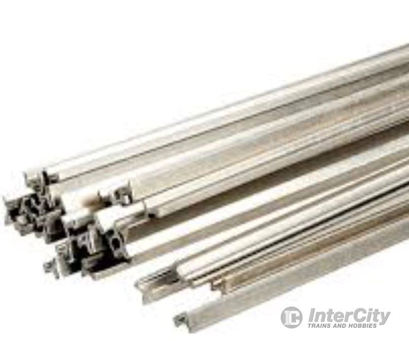 Micro Engineering 17055 Nonweathered Nickel Silver Rail - 3' Long Piec