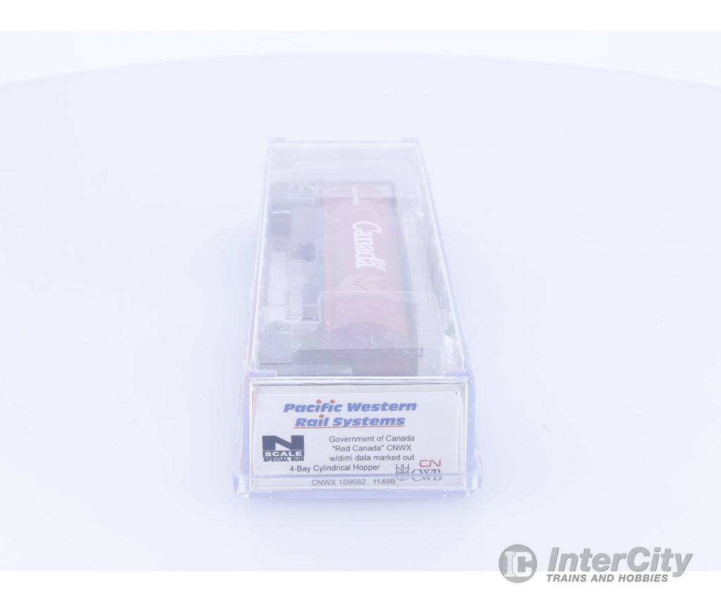 Pacific Western Rail Systems 1149B N Intermountain 4 Bay Cylindrical H