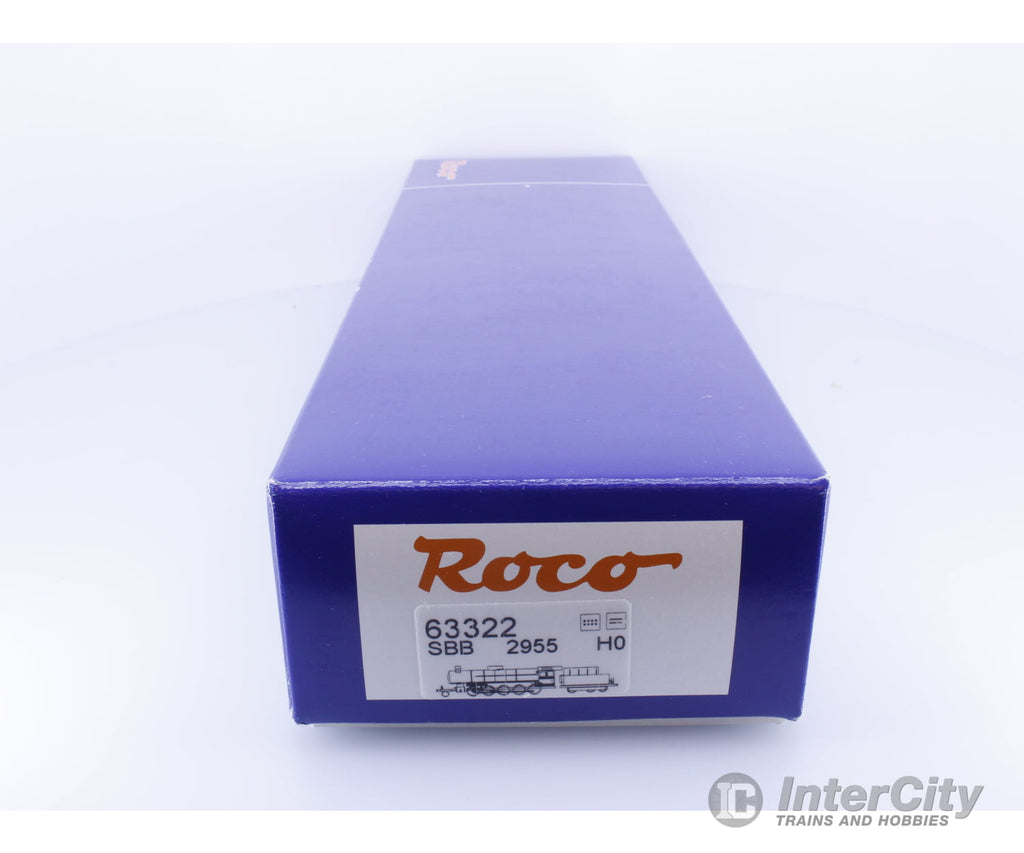Roco 63322 HO SBB-CFF-FFS 2-10-0 Biel Steam Locomotive 2955 DCC